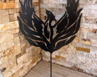 Phoenix Yard Art - Etsy