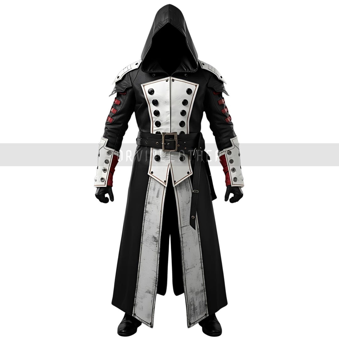 Mystic Rogue Hooded Coat – Gothic Cosplay Wear - Etsy
