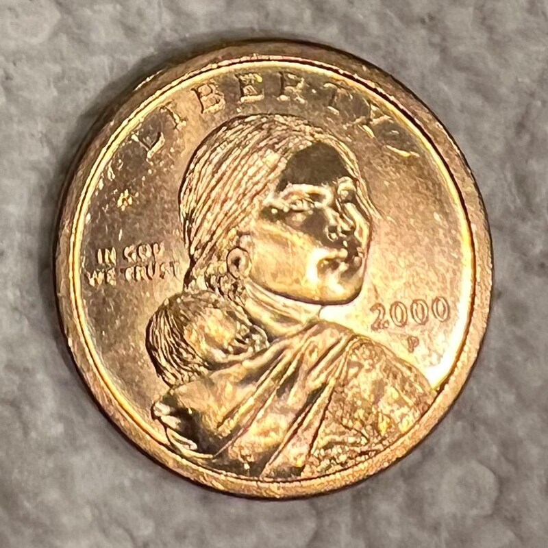 2000 P Dollar Coin - Etsy