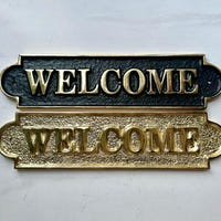 Welcome Sign. Door Sign. - Etsy