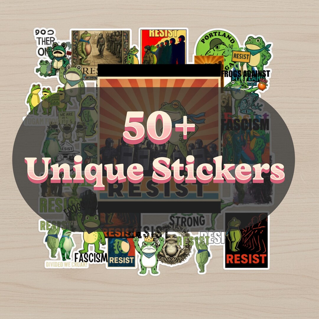 Portland Frog Sticker Pack • 50+ Funny Meme Stickers - Etsy