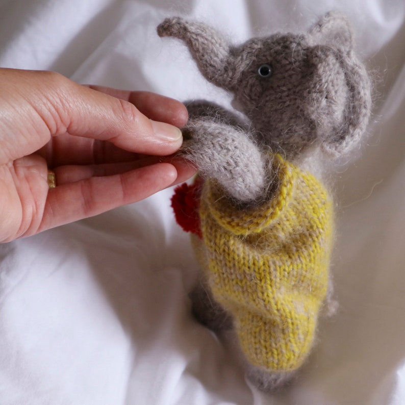 Baby Elephant - EASY KNITTING PATTERN - Etsy