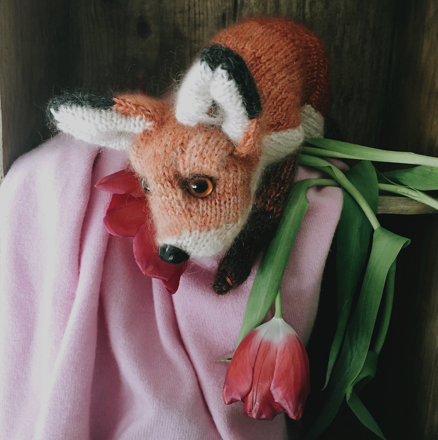 Fox Cub Knitting Pattern - Etsy