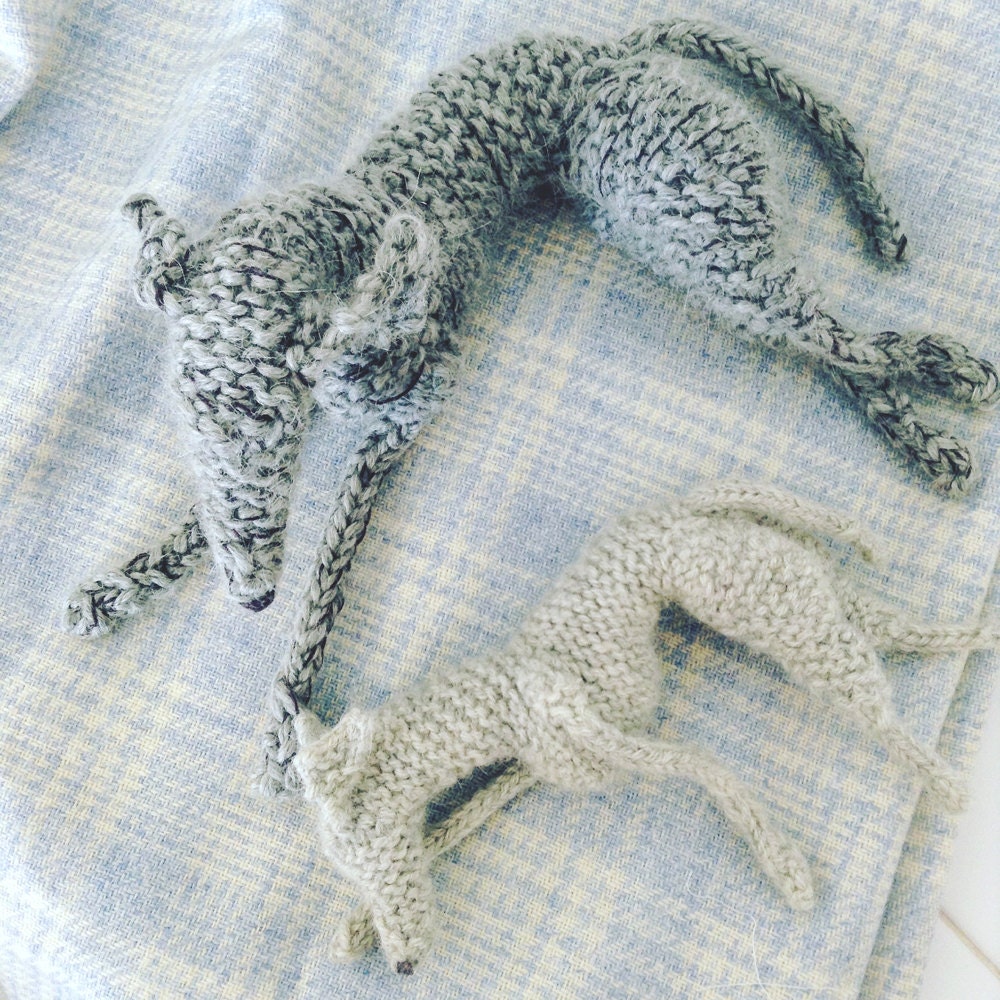 Lurcher Knitting Pattern - Etsy UK