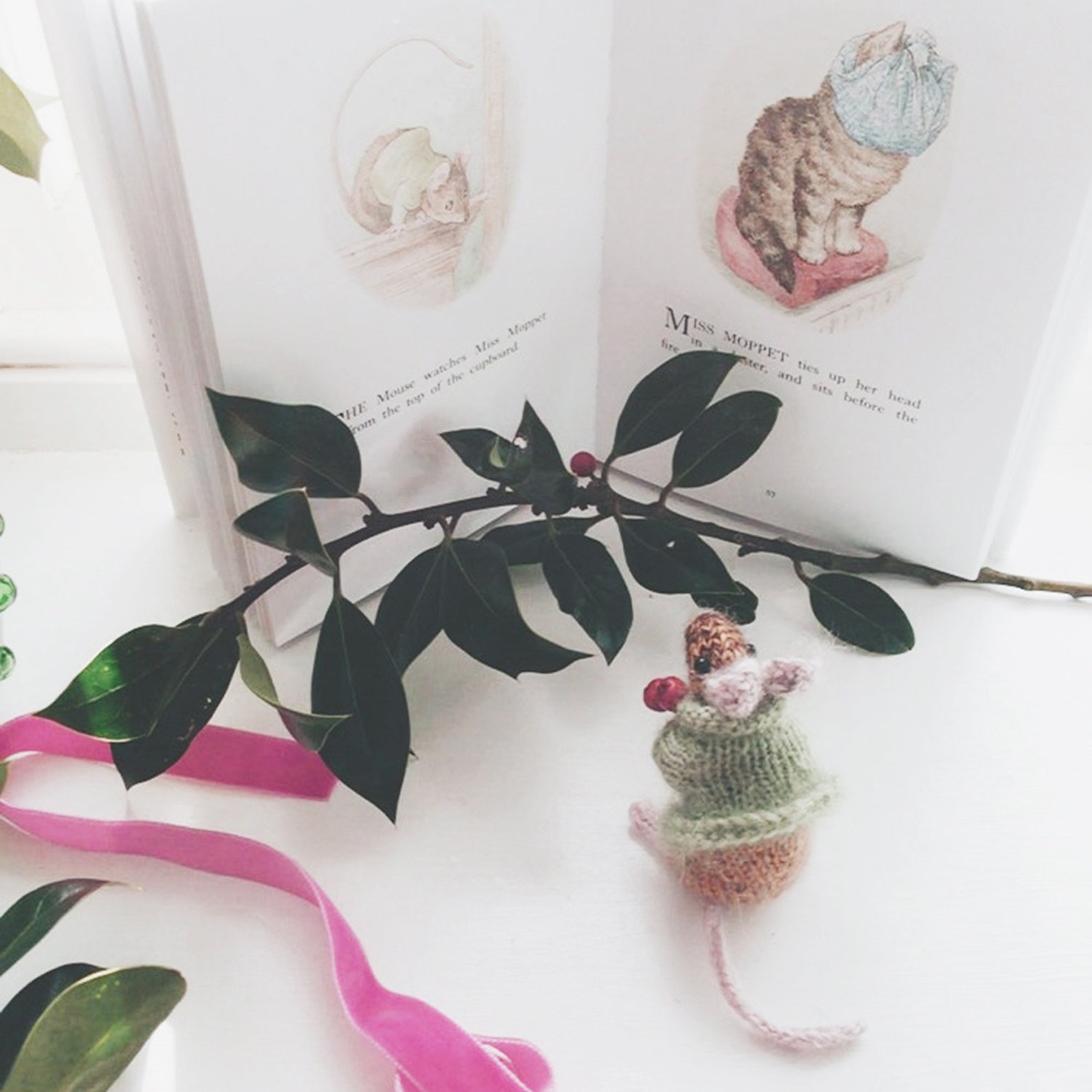 Miss Moppet's Mouse Knitting Pattern - Etsy Australia