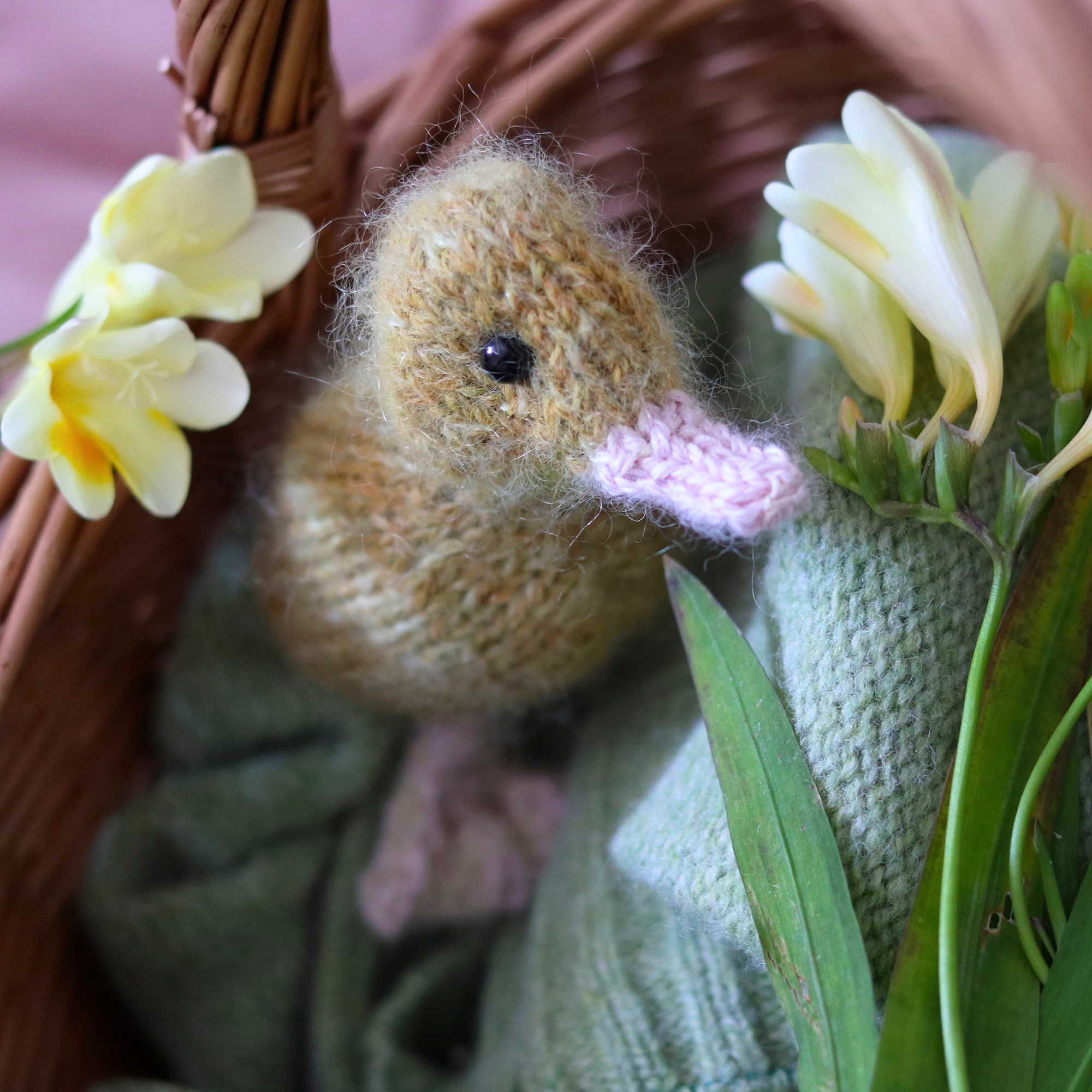 KNITTING PATTERN NEW Lucky Duckling - Etsy
