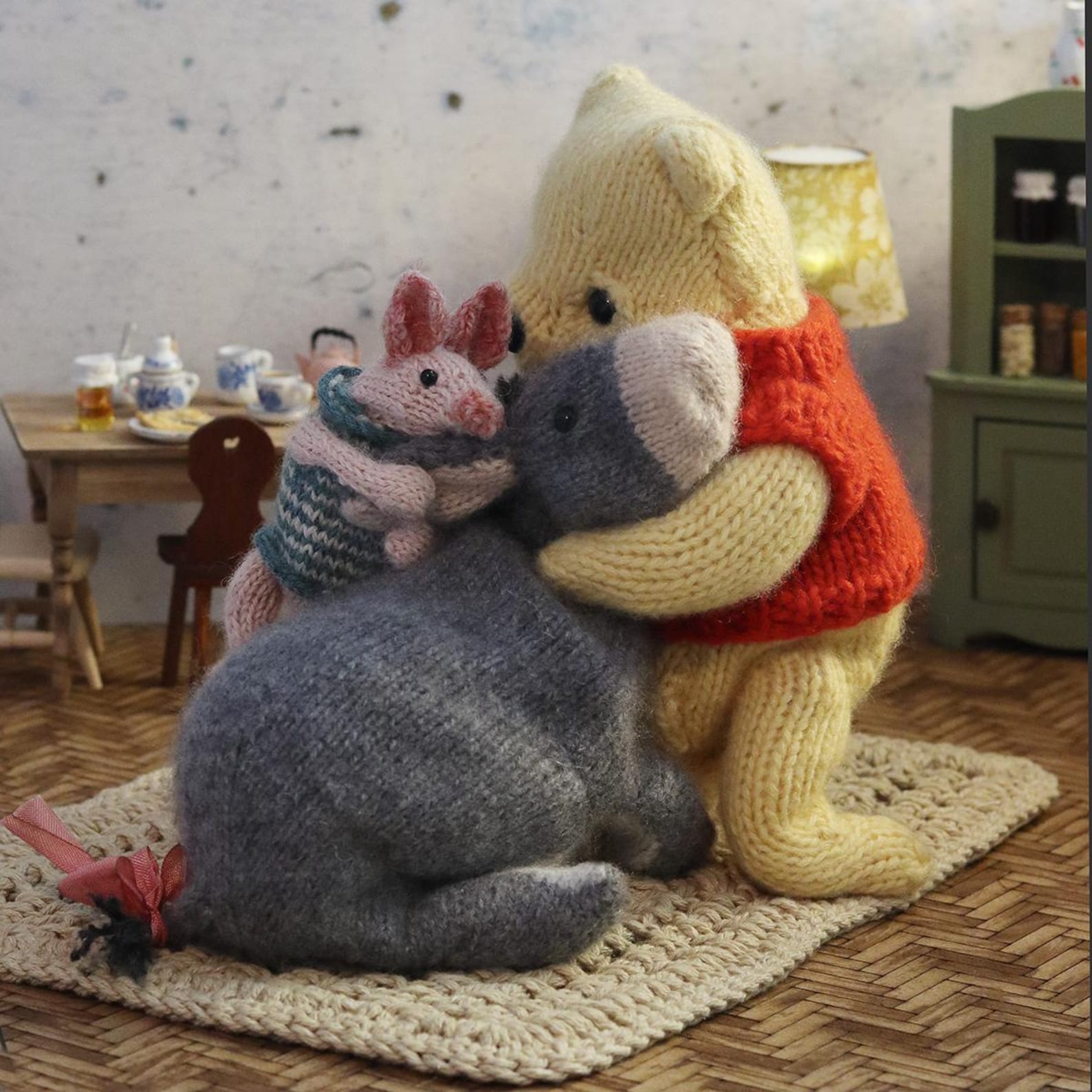 POOH BEAR DOLL - English Knitting Pattern - Etsy UK