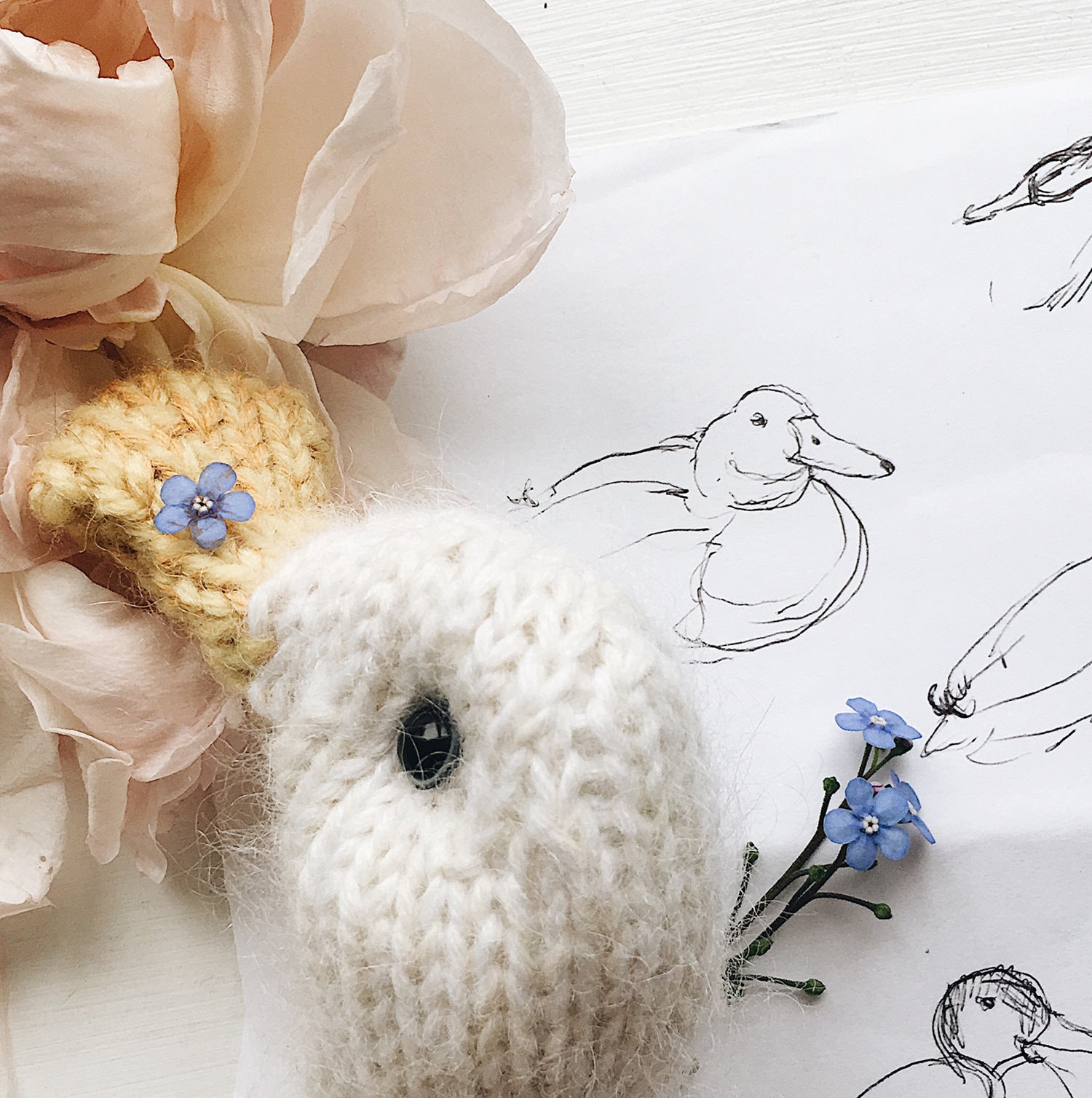 Darling Duck KNITTING PATTERN - Etsy
