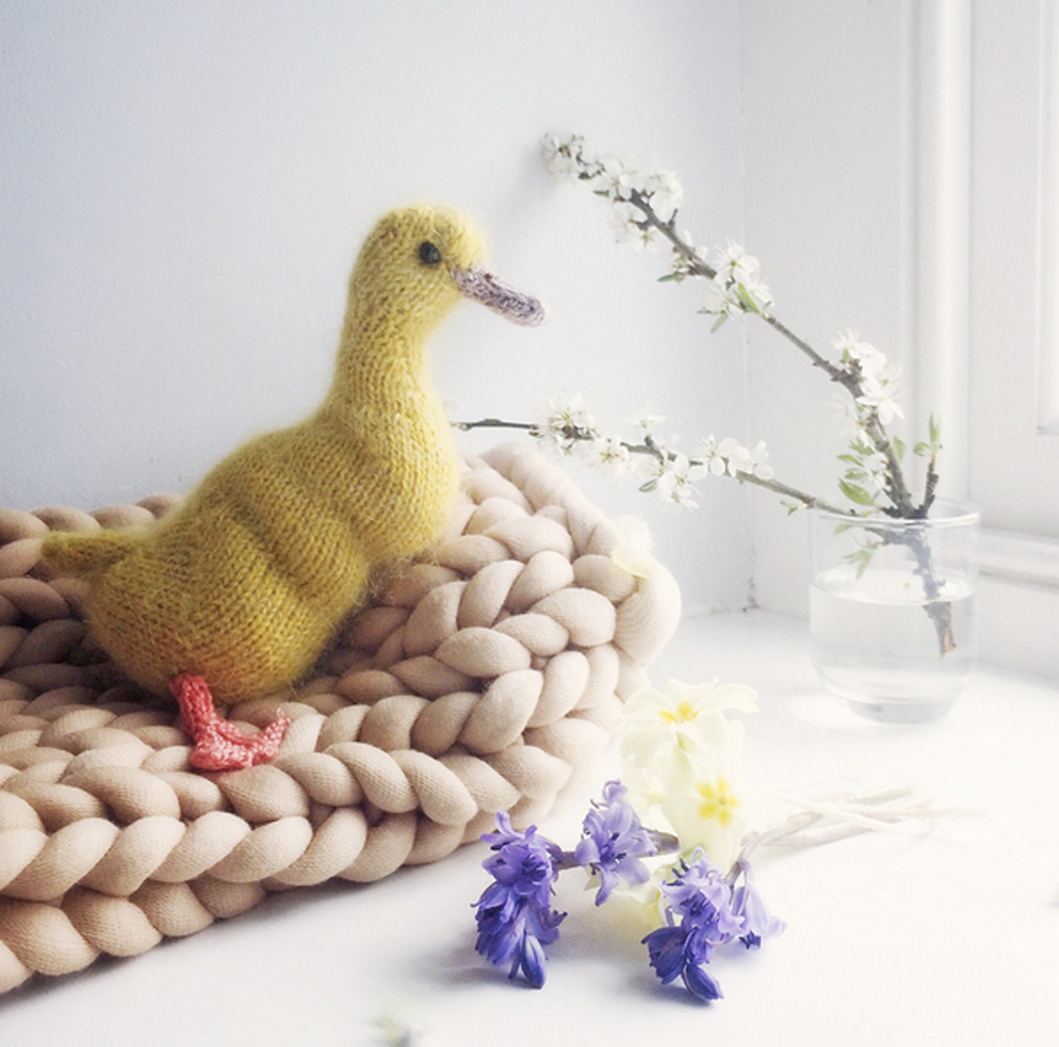KNITTING PATTERN Little Duckling - Etsy