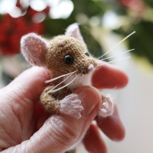 MOUSE DOLL - English Knitting Pattern - Etsy UK