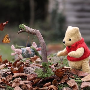 POOH BEAR DOLL - English Knitting Pattern - Etsy UK