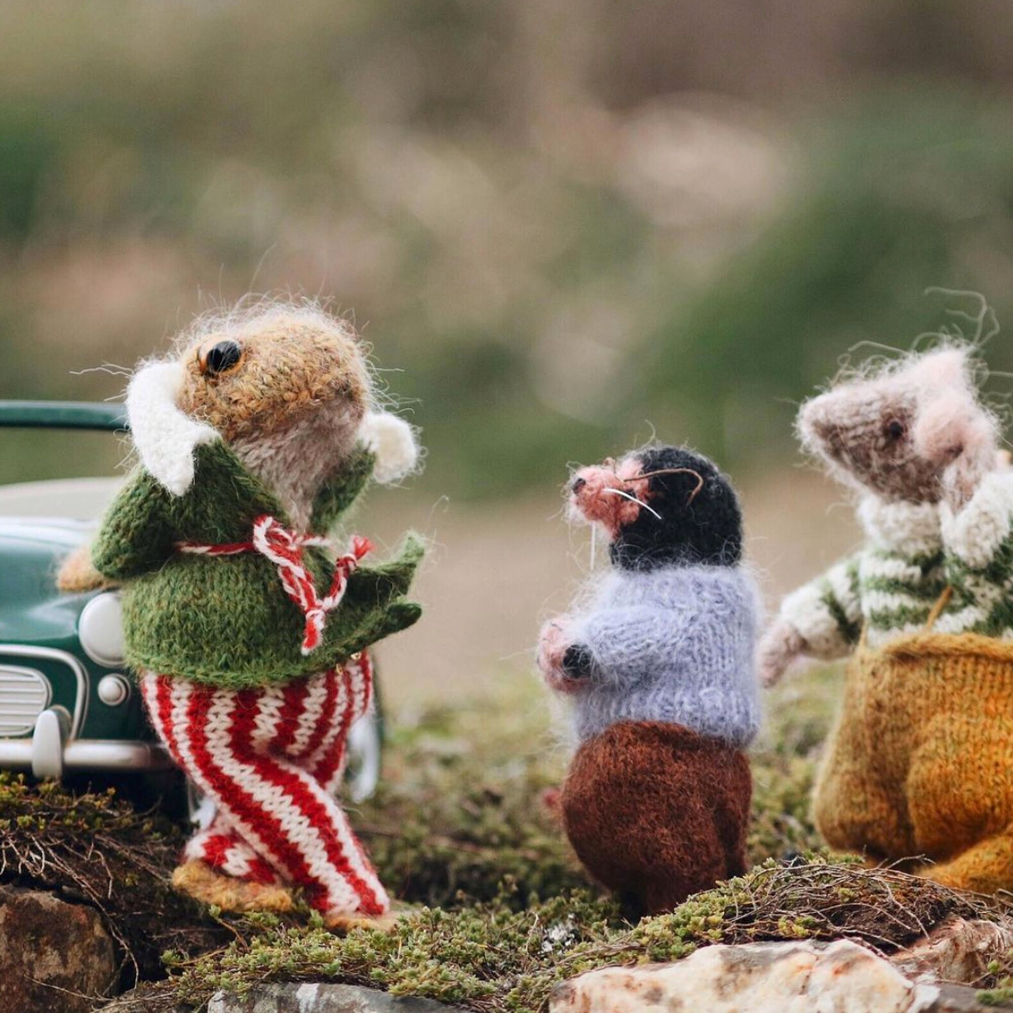 MR. BADGER Knitting Pattern - Etsy UK