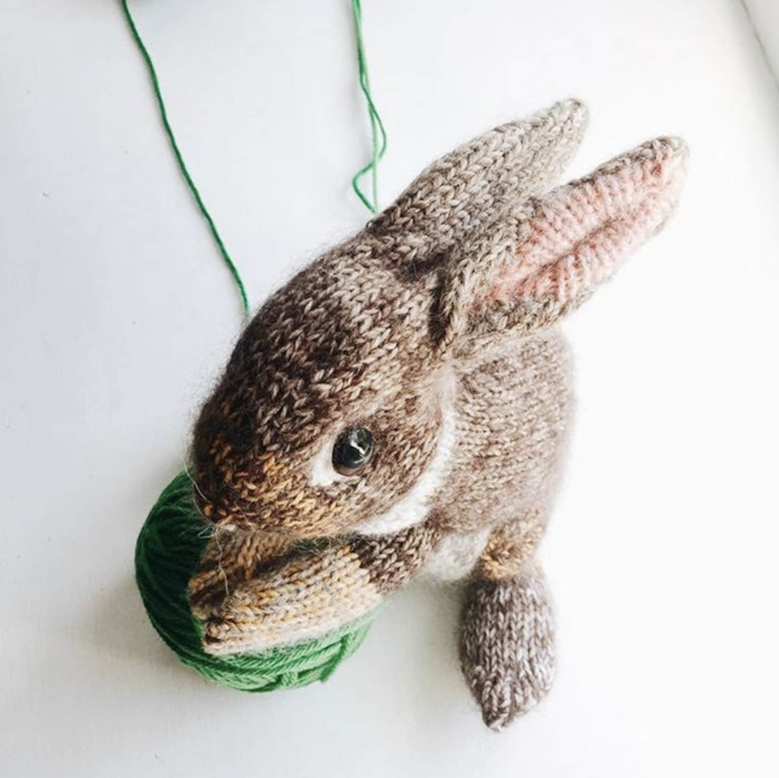 KNITTING PATTERN Wild Rabbit - Etsy UK