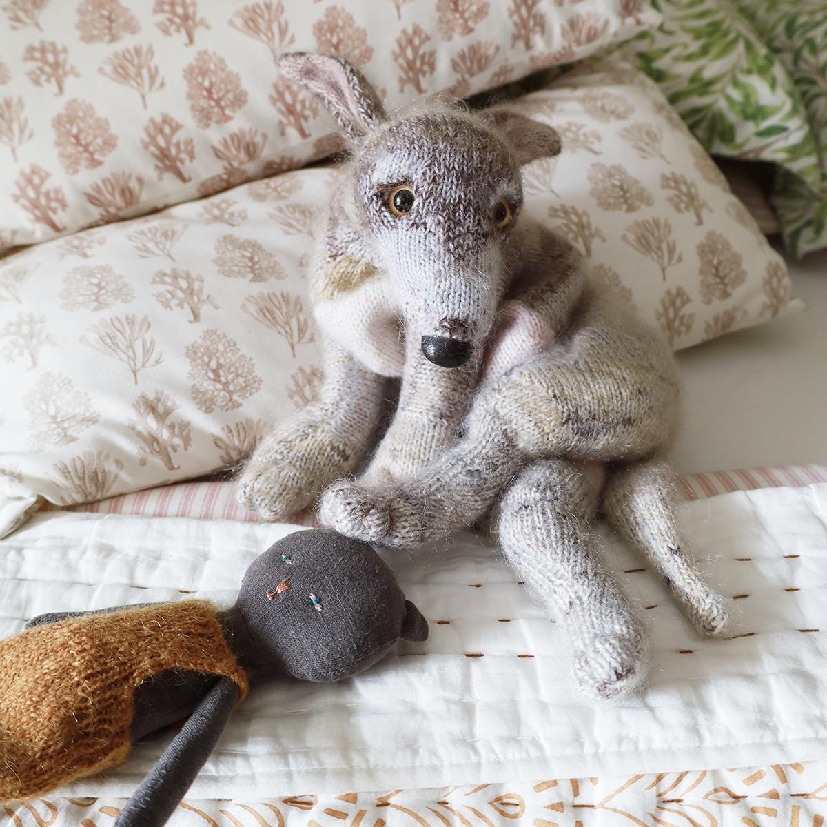 WHIPPET PUPPY - Knitting Pattern - Etsy