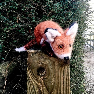 Fox Cub Knitting Pattern - Etsy UK