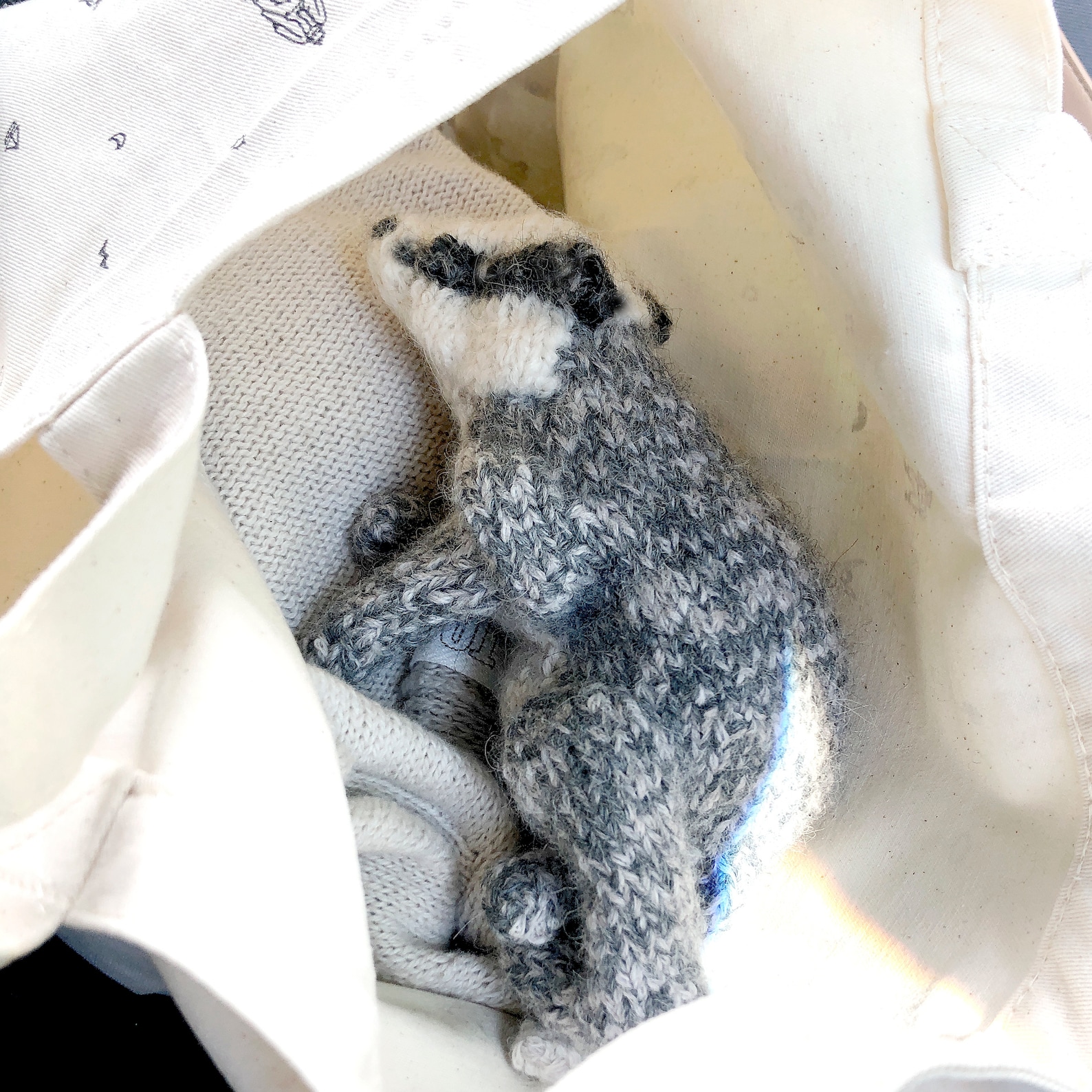 MR. BADGER Knitting Pattern - Etsy UK