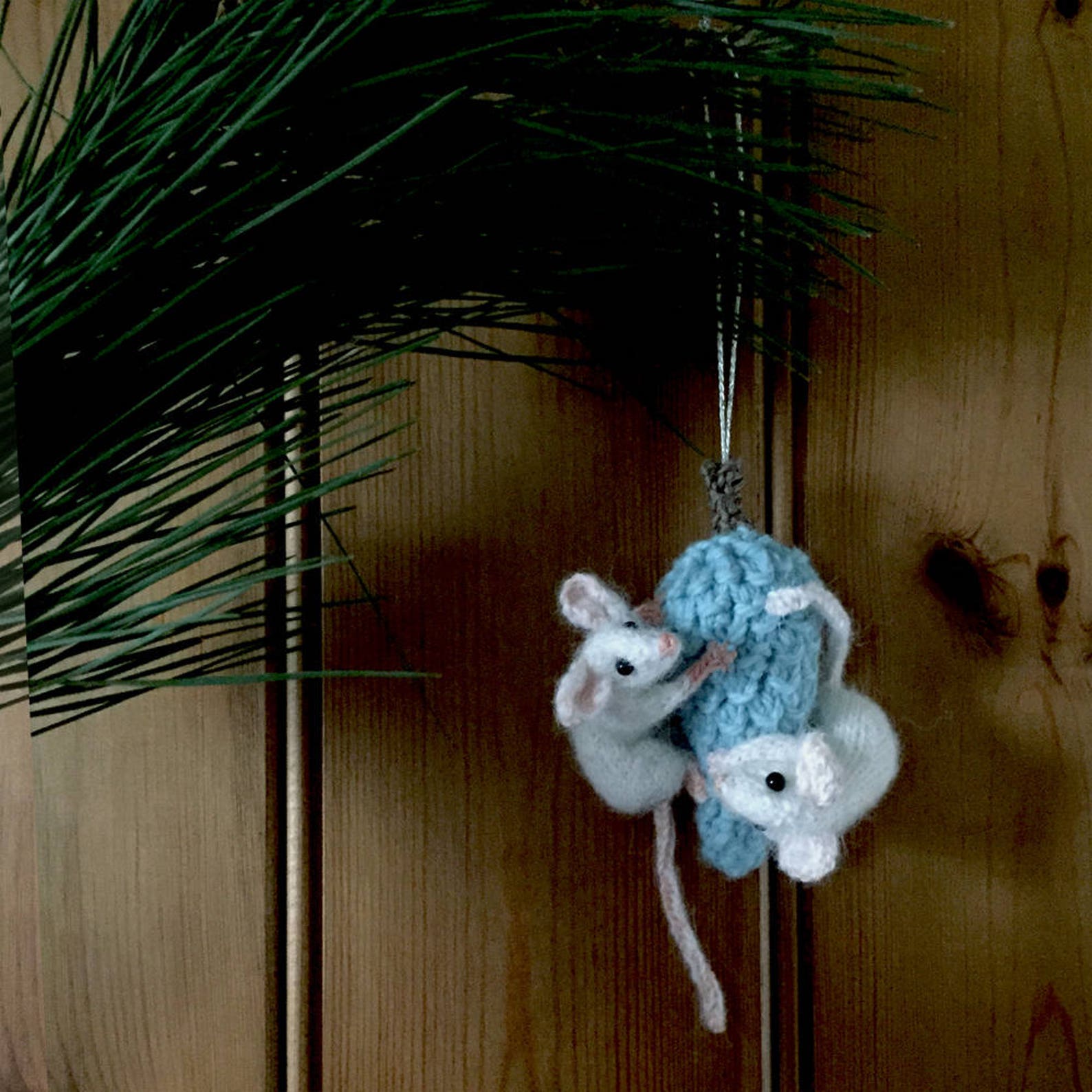 KNITTING PATTERN White Mouse - Etsy