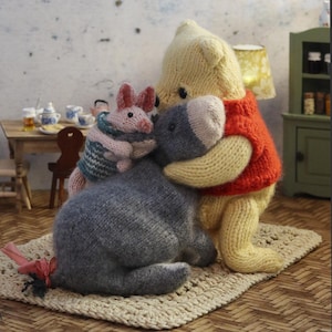 EEYORE - English Knitting Pattern - Etsy