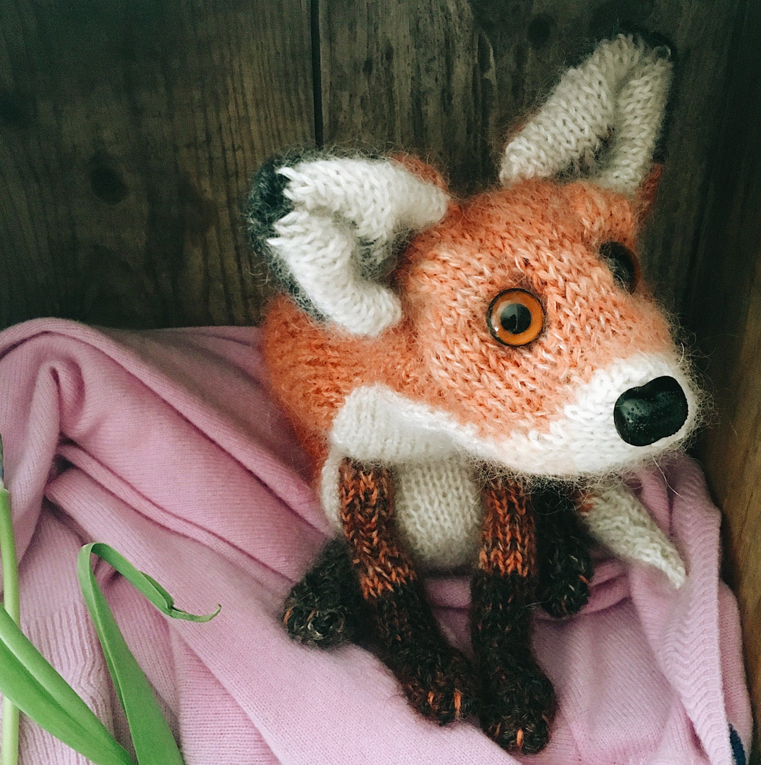 Fox Cub Knitting Pattern | Etsy Australia