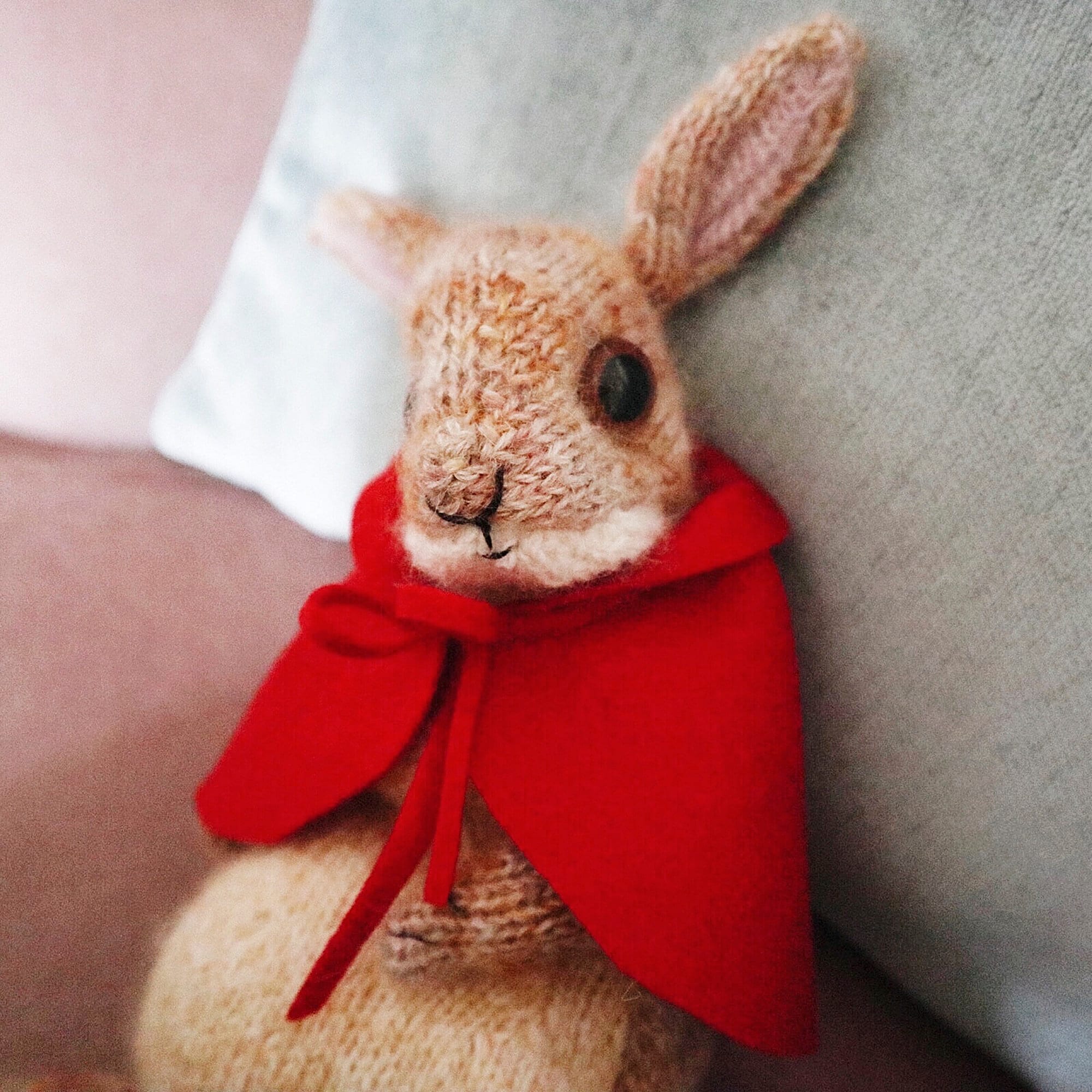 KNITTING PATTERN Rabbit and Carrots - Etsy