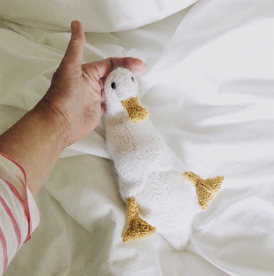 Darling Duck KNITTING PATTERN - Etsy