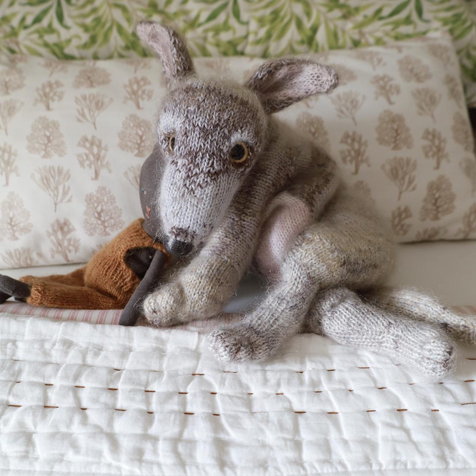 WHIPPET PUPPY - Knitting Pattern - Etsy