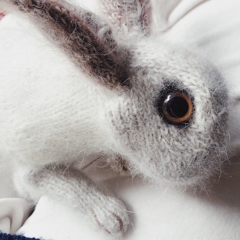 KNITTING PATTERN - Snowshoe Hare - Etsy