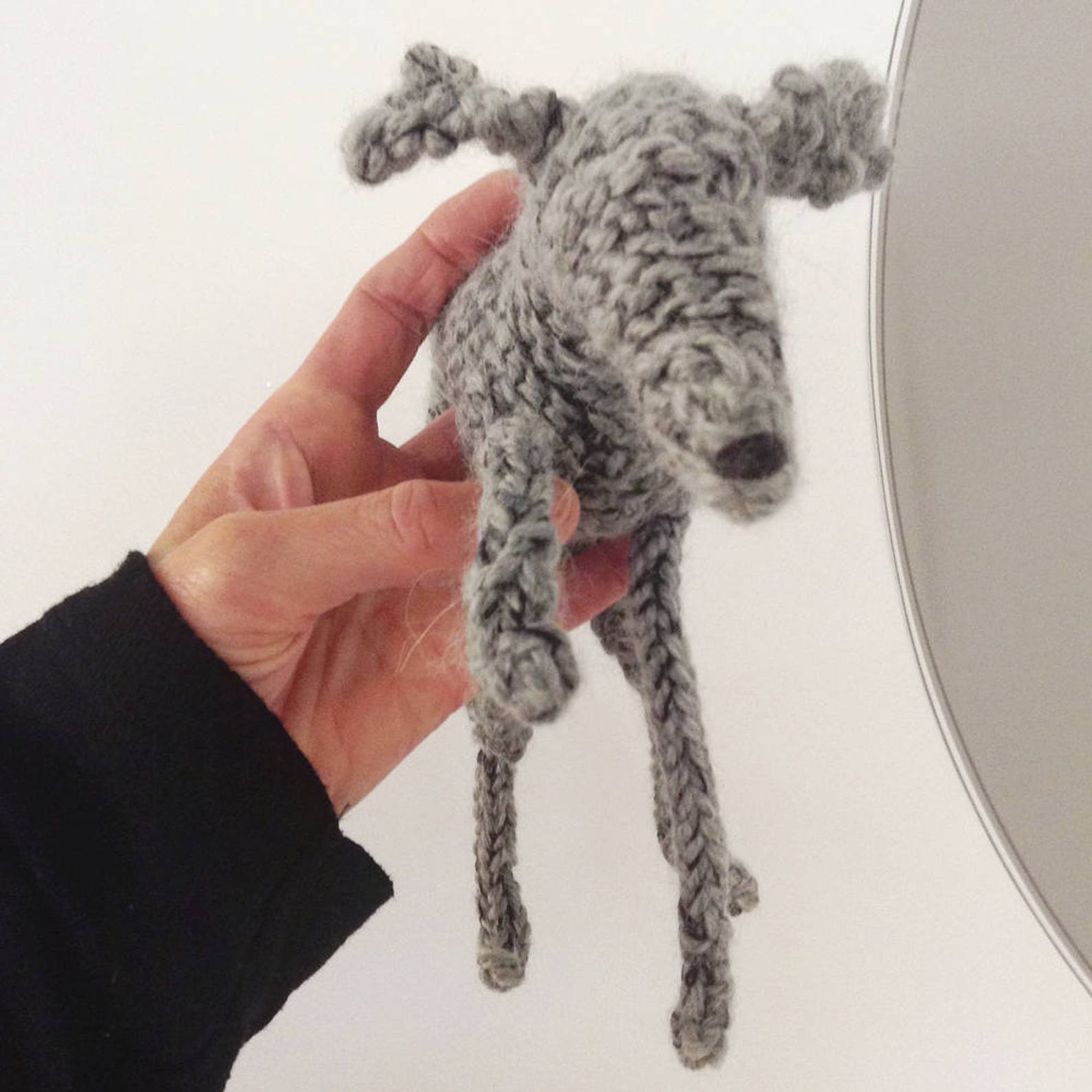 Lurcher Knitting Pattern - Etsy UK