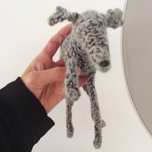 Lurcher Knitting Pattern - Etsy