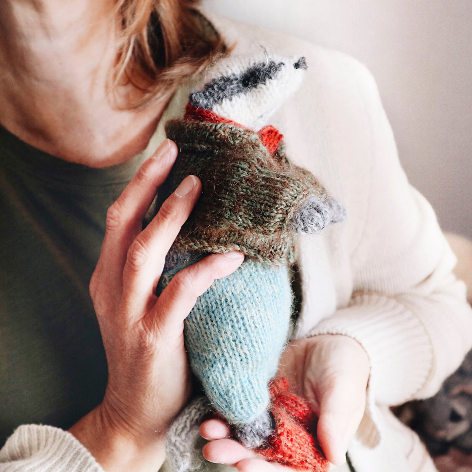 MR. BADGER Knitting Pattern - Etsy UK