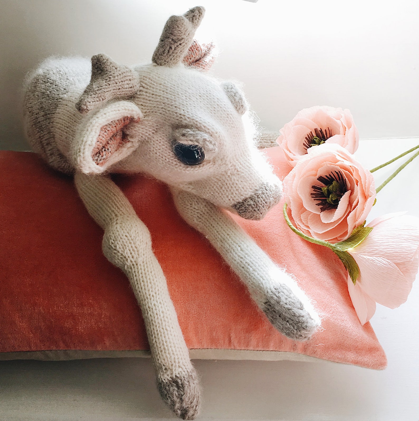 KNITTING PATTERN White Buck - Etsy