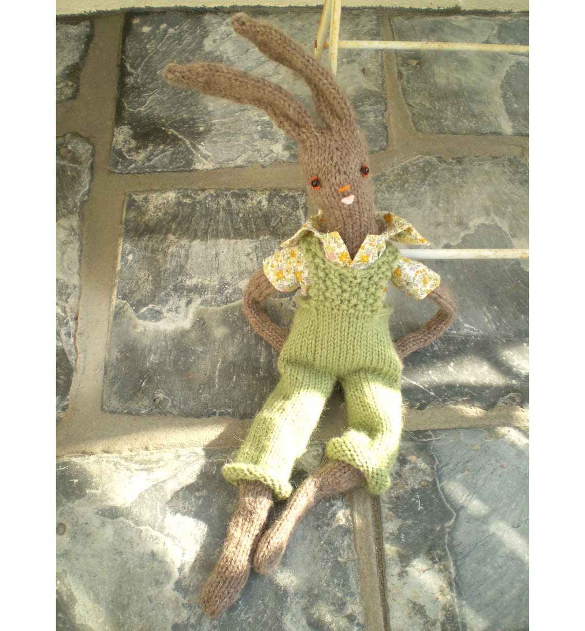 Knitted Hare pattern Ernest Field | Etsy