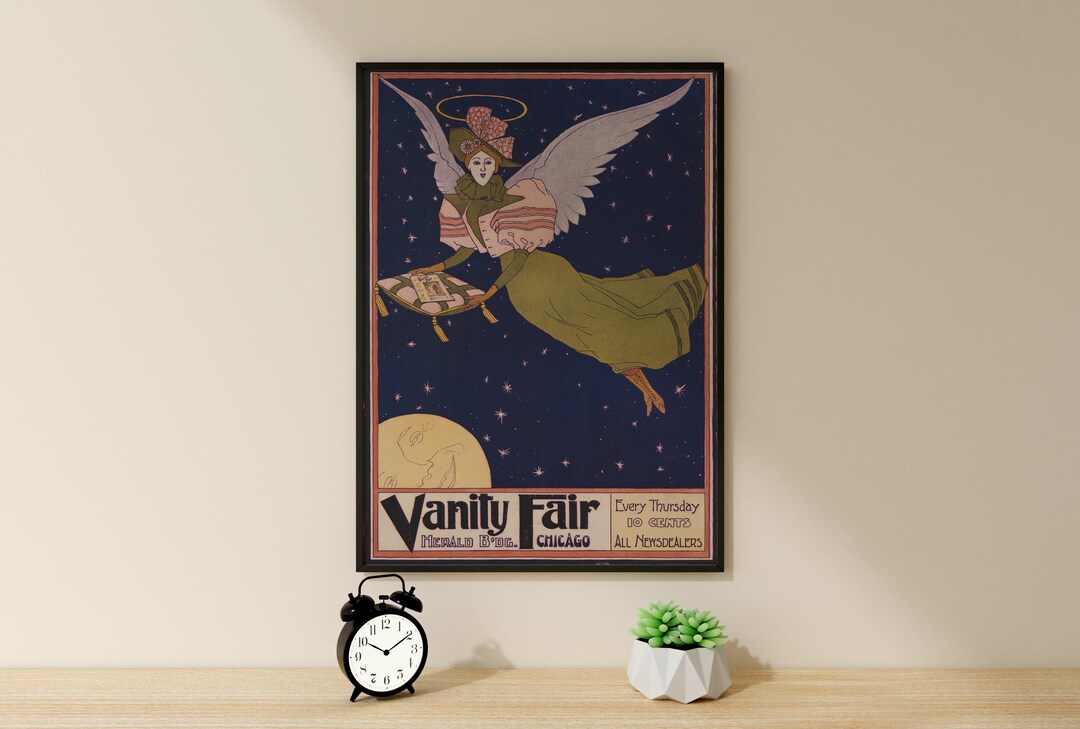 Vanity Fair Poster, Vanity Fair Magazine Poster, Vanity Fair Art, for ...