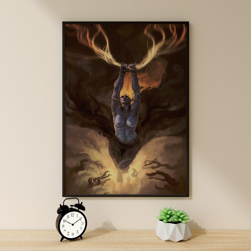 The Dark Queen Character - Etsy