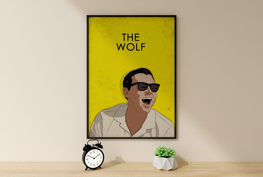 The Wolf Poster, the Wolf, Leonardo Dicaprio, Poster,the Wolf of Wall ...