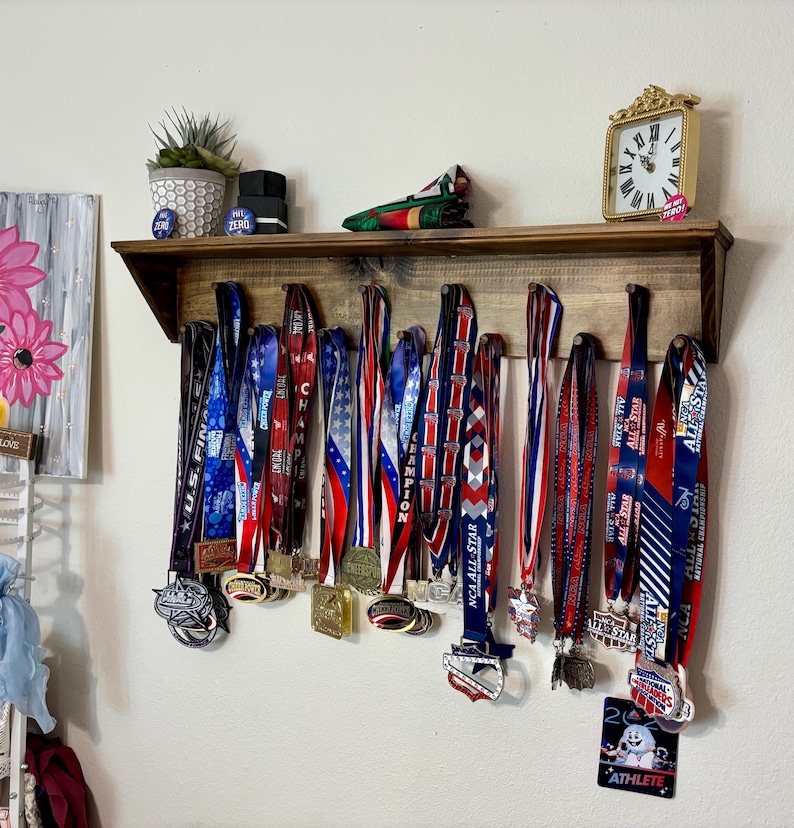 Medal Shelf Display - Etsy