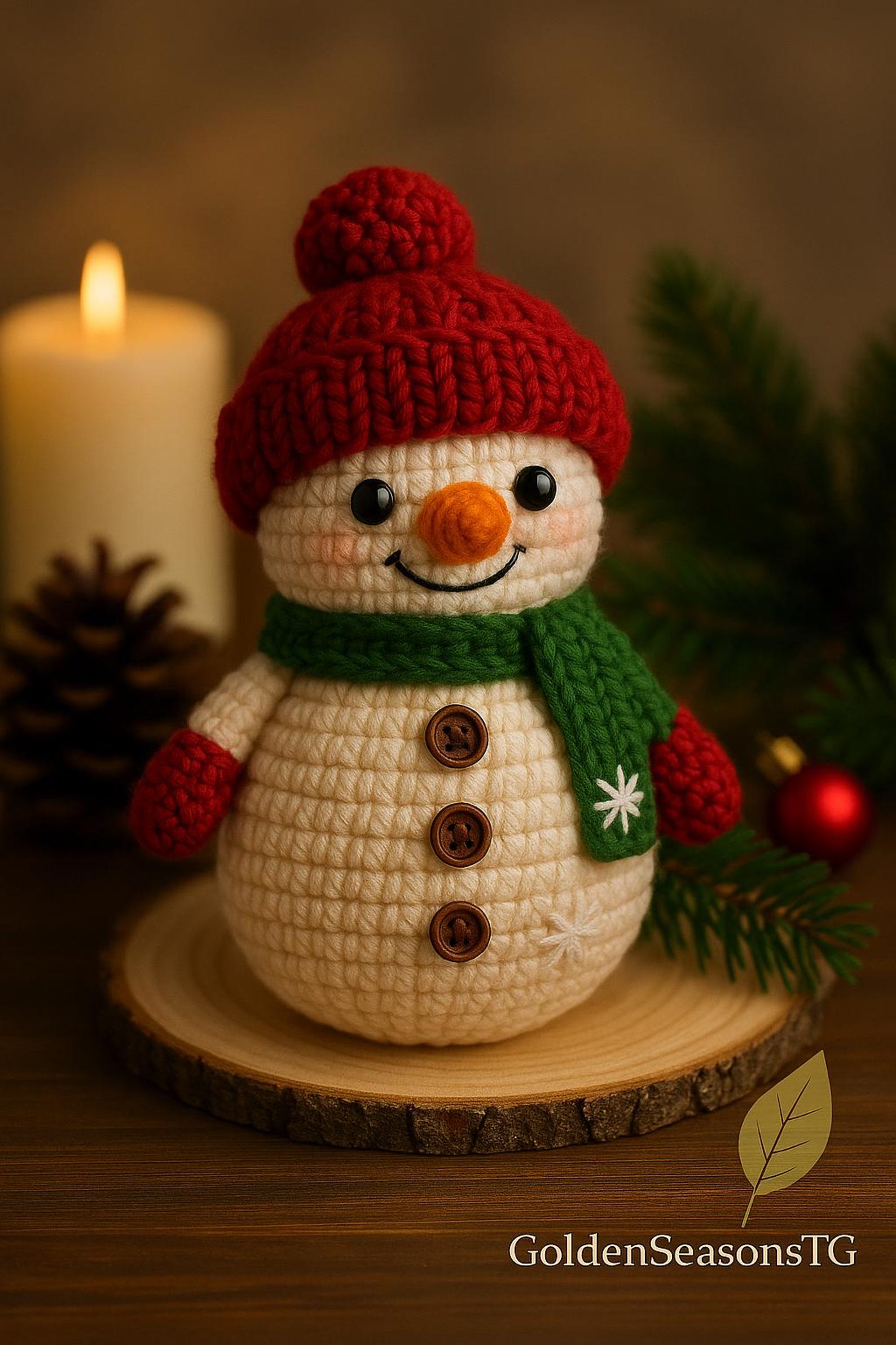 Snowman Crochet Pattern: Amigurumi PDF Tutorial (digital Download) - Etsy