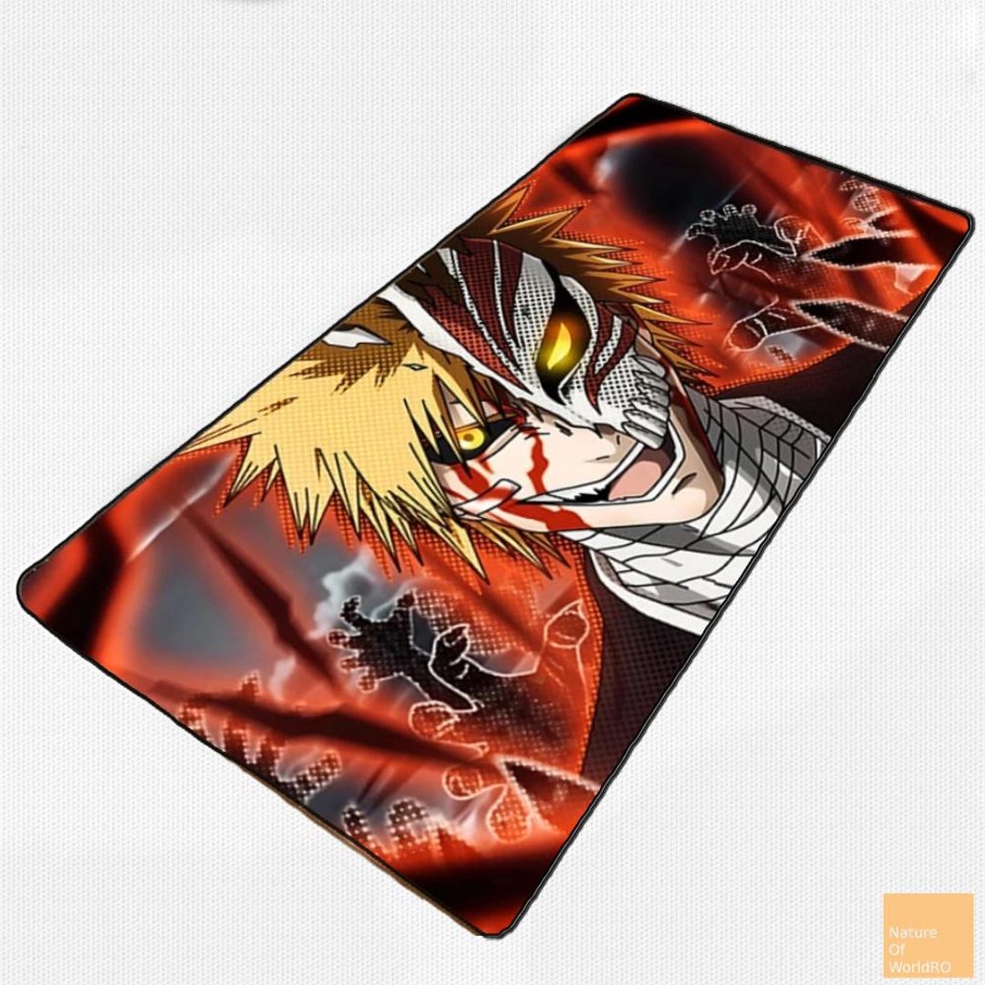 Bleach Anime Desk Mat Large Gaming Mouse Pad Anti-slip Rubber - Etsy
