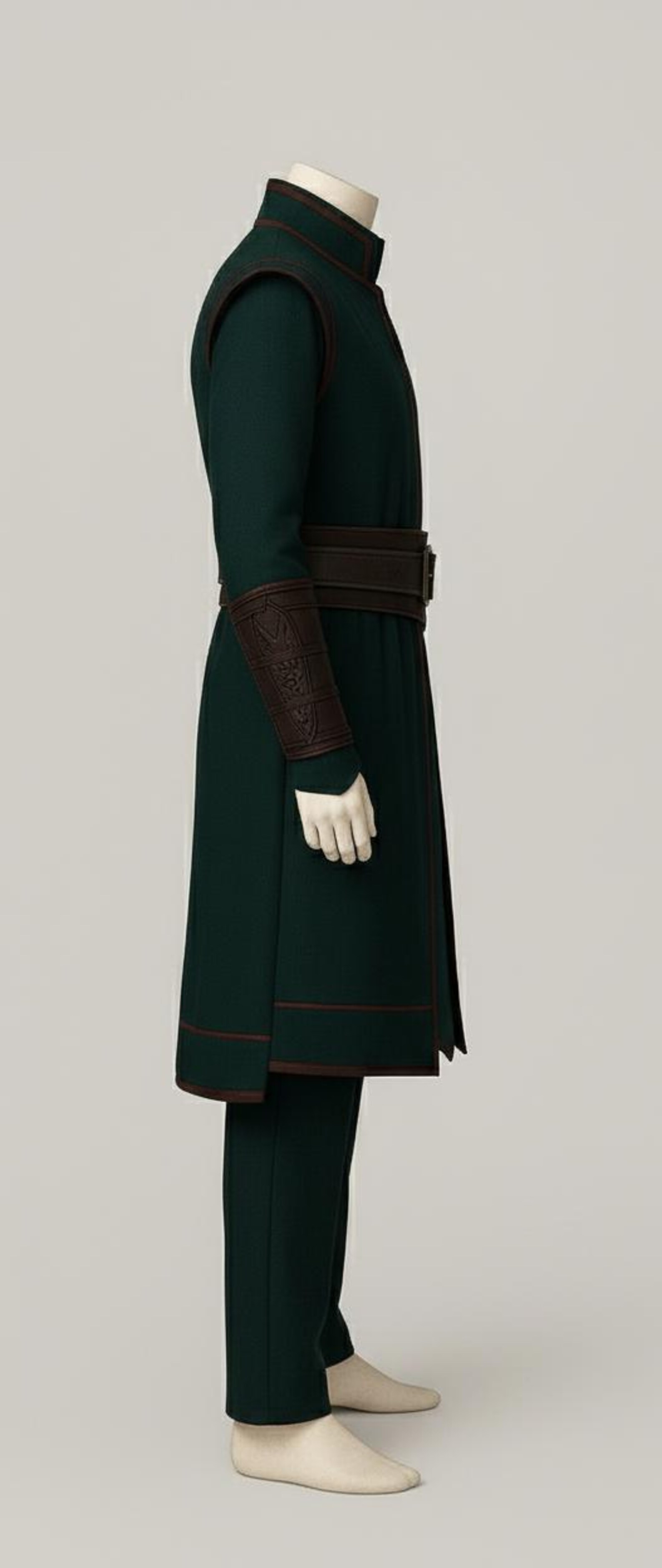 Emerald Fantasy Robe and Belt Outfit - Etsy