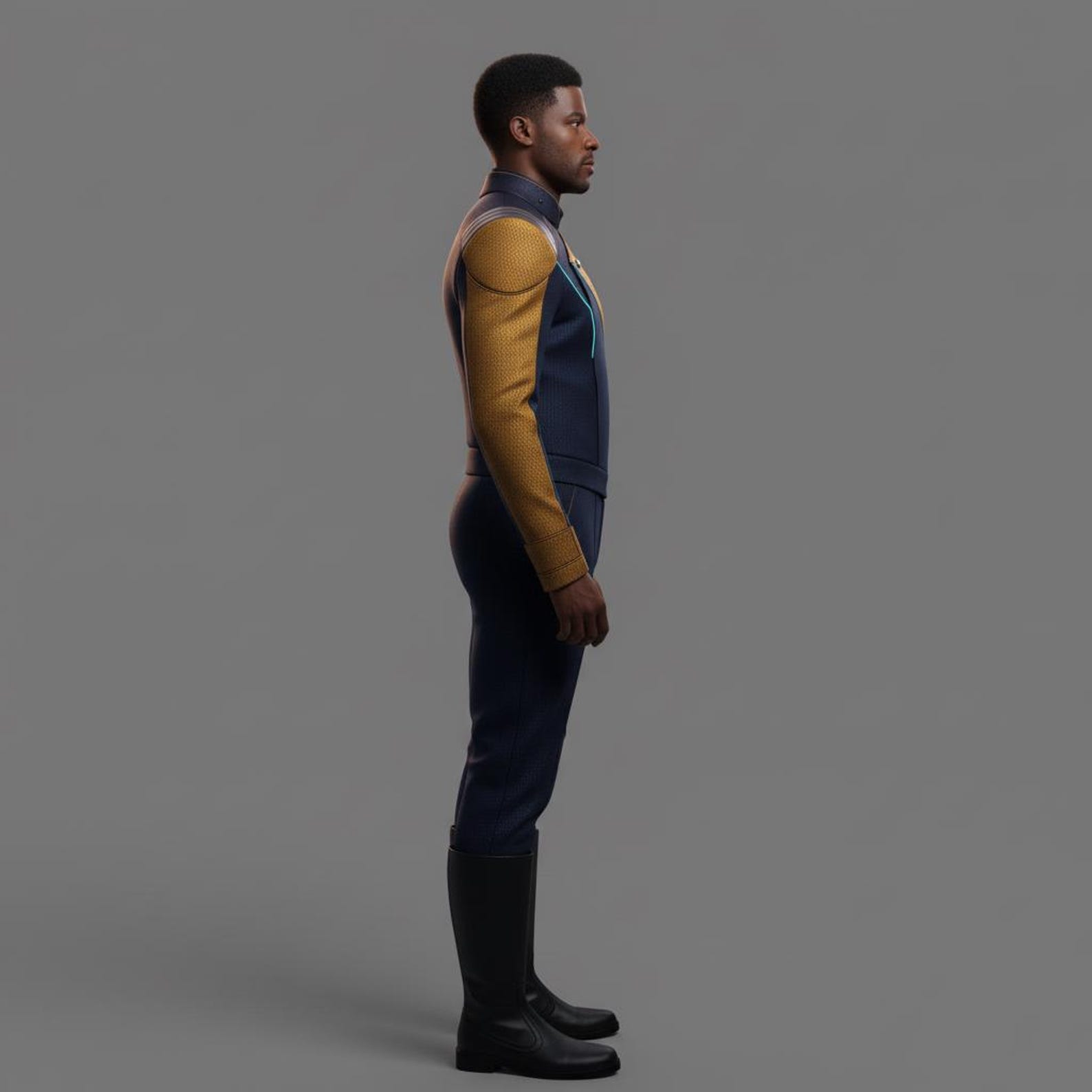 Asymmetrical Galactic Commander Uniform - Etsy
