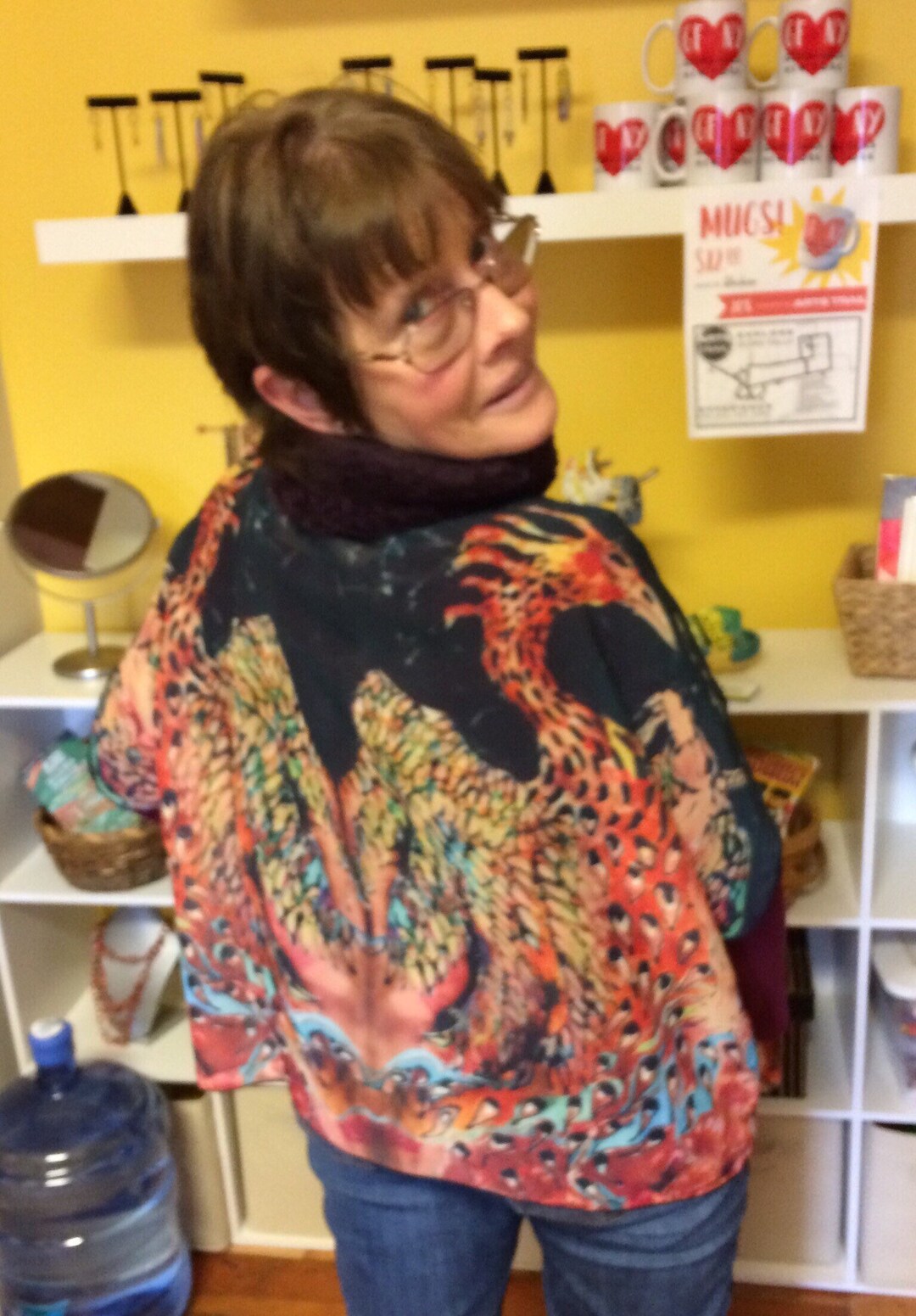 Feathers of the Phoenix Kimono Robe - Phoenix Batik - Etsy