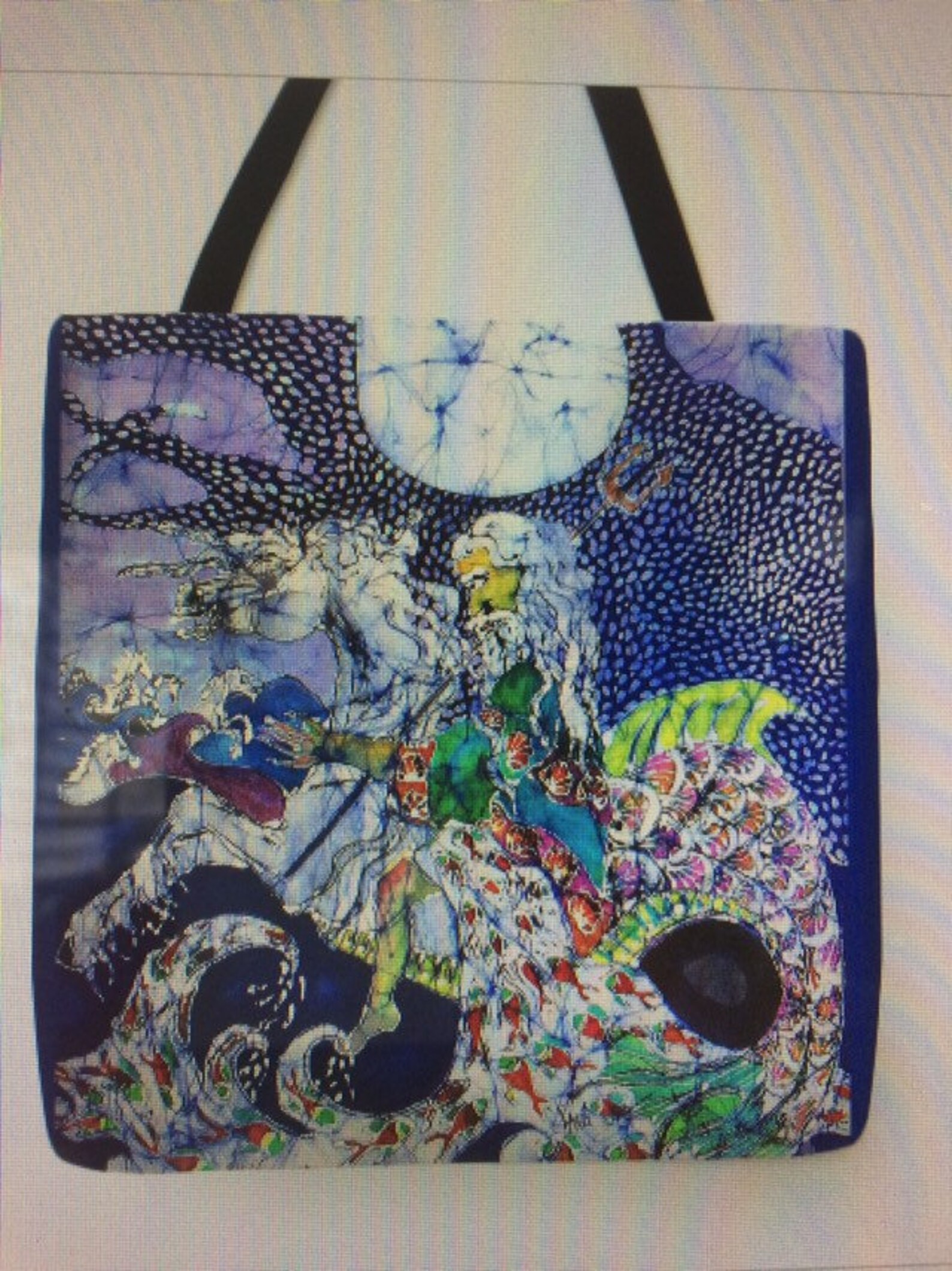 Mythical Tote Bags Myths Fantasy Batik Tote Bags - Etsy