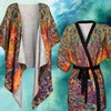 Sun and Rain Peignoir Robe Nature Garden Batik - Etsy