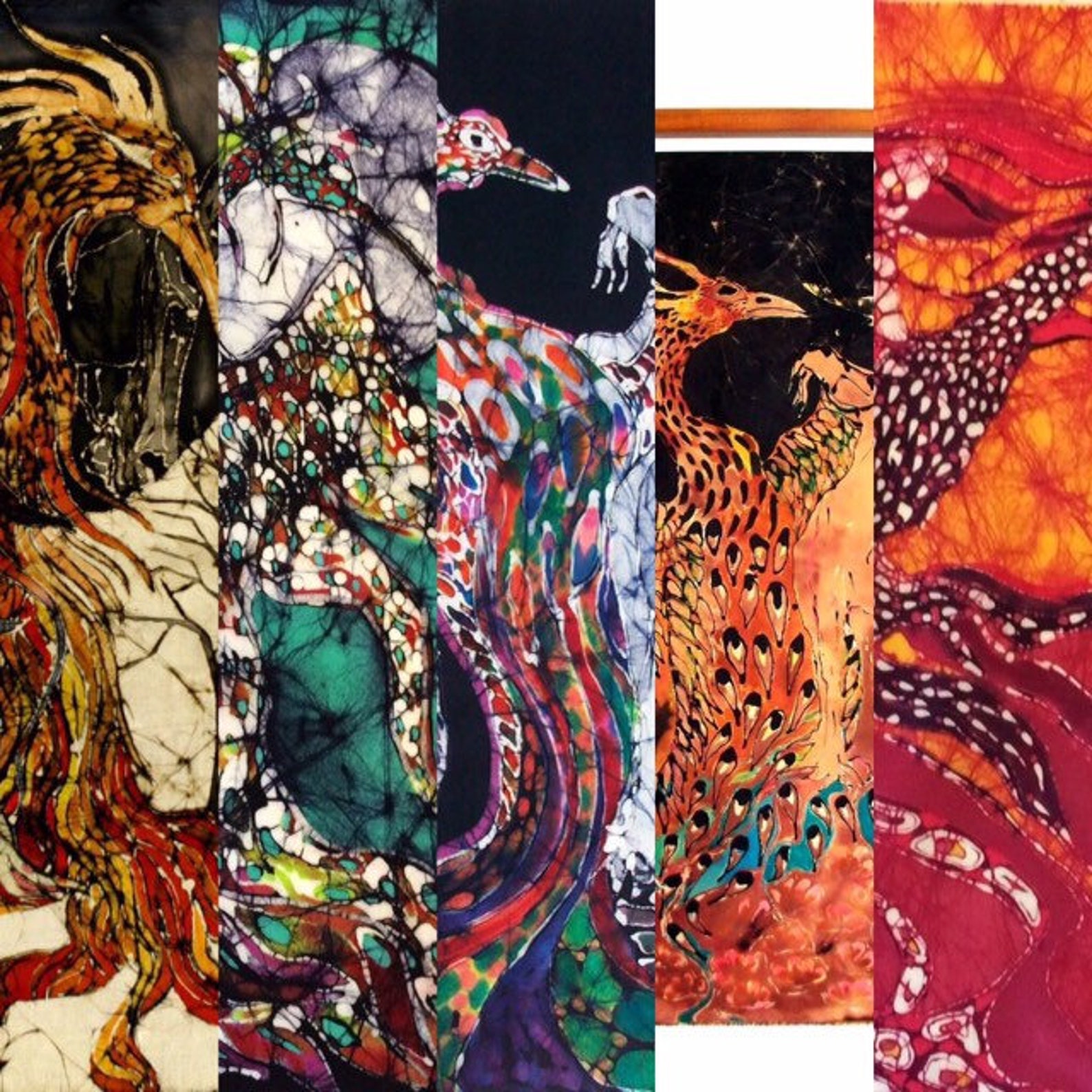 Phoenix Batik Prints Print From Original Batik - Etsy