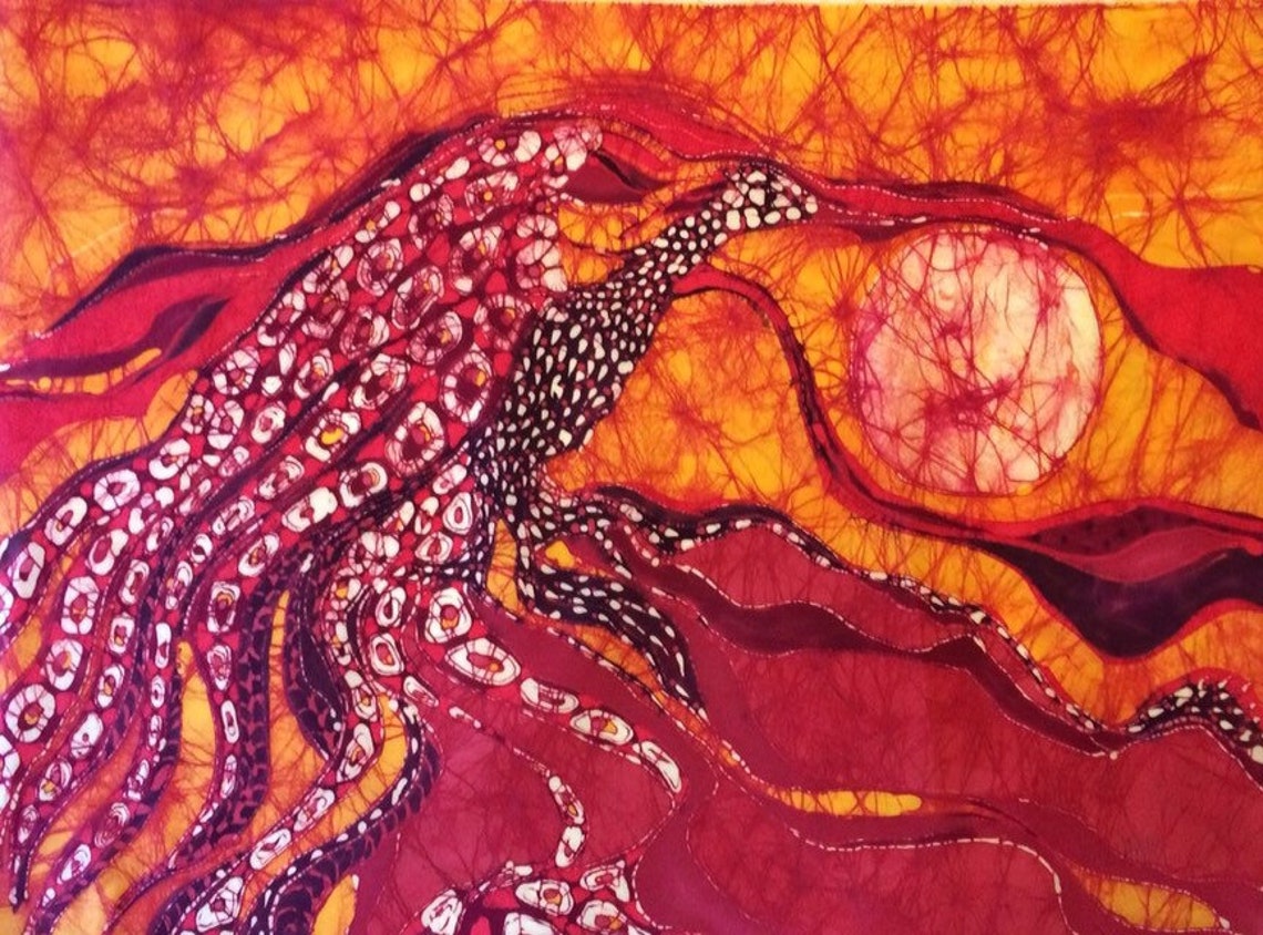 Phoenix Batik Prints Print From Original Batik | Etsy