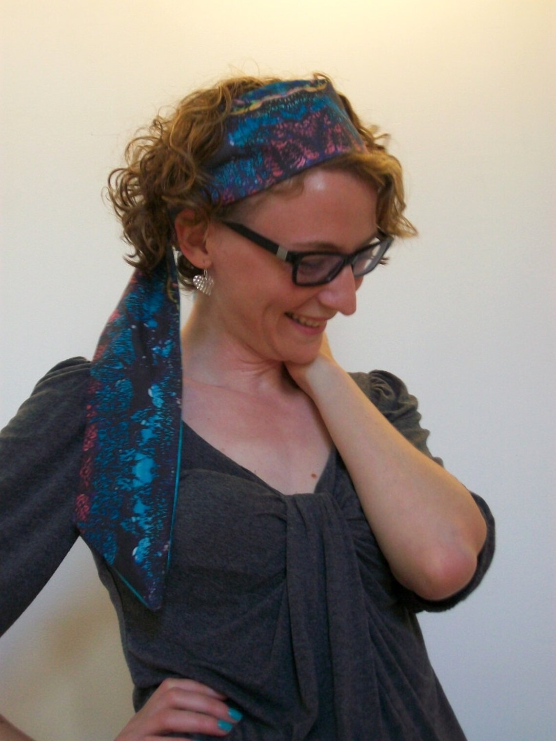 Batik Long Cotton Sash Horses Run Below Hills - Etsy