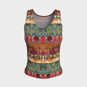 Sun and Rain Garden Tank Top - Nature Batik - Etsy
