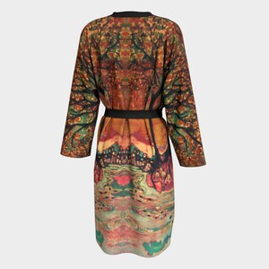 Sunrise Peignoir Robe River Sunrise Batik Art | Etsy