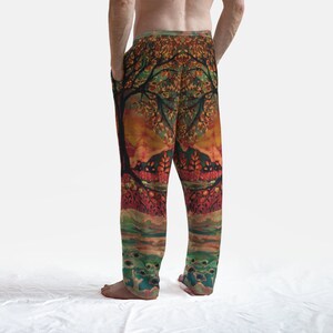 Fantasy Lounge Pants - Batik Design - Art Clothing - Etsy