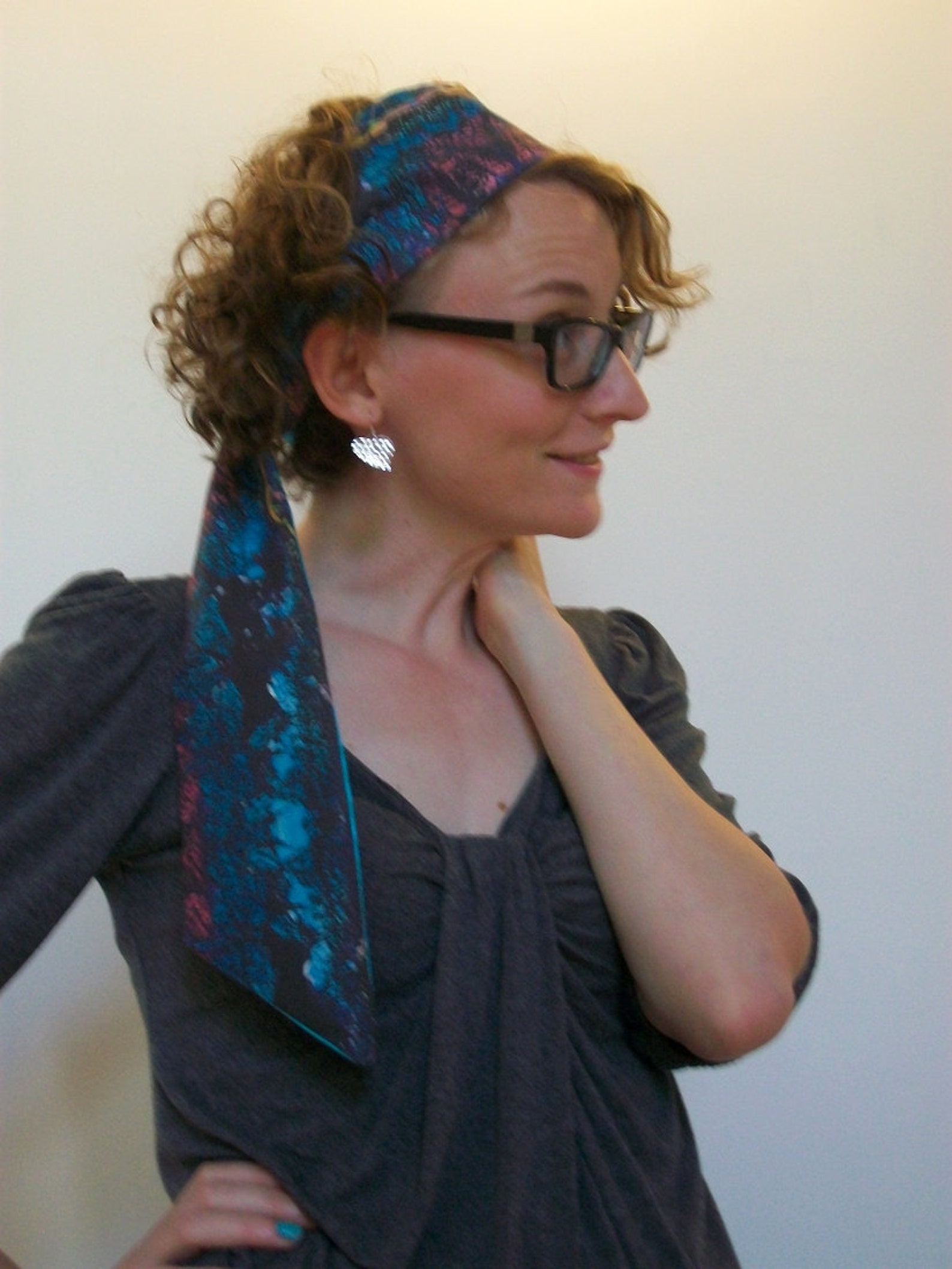 Batik Long Cotton Sash Horses Run Below Hills - Etsy